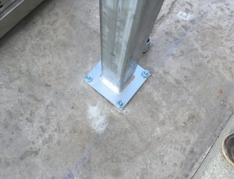 Steel Base Plates - Alumawood Products