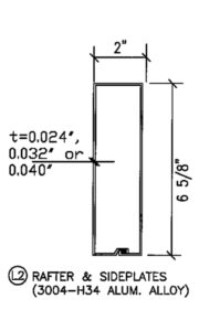 2x6 Rafters - Alumawood Products