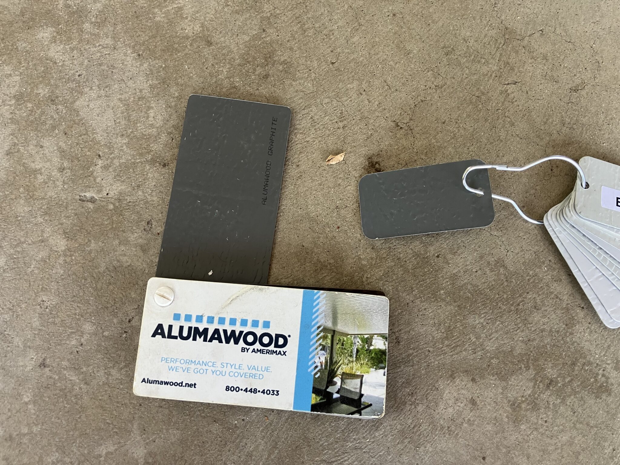 Alumawood vs Elitewood (Graphite) - Alumawood Products